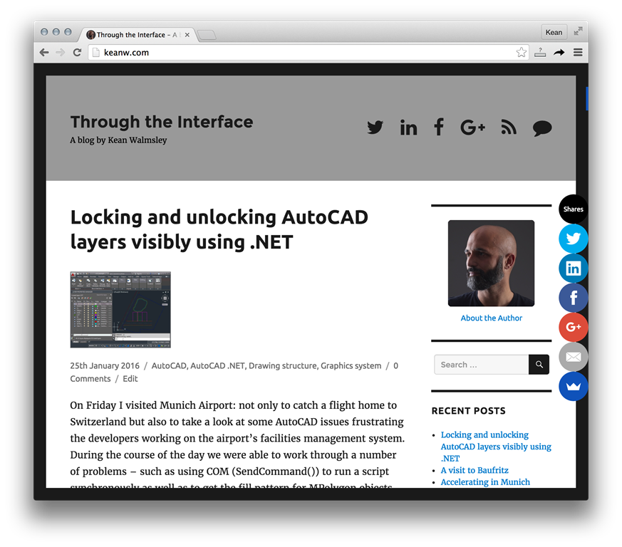 Yet another blog design on its way - Through the Interface